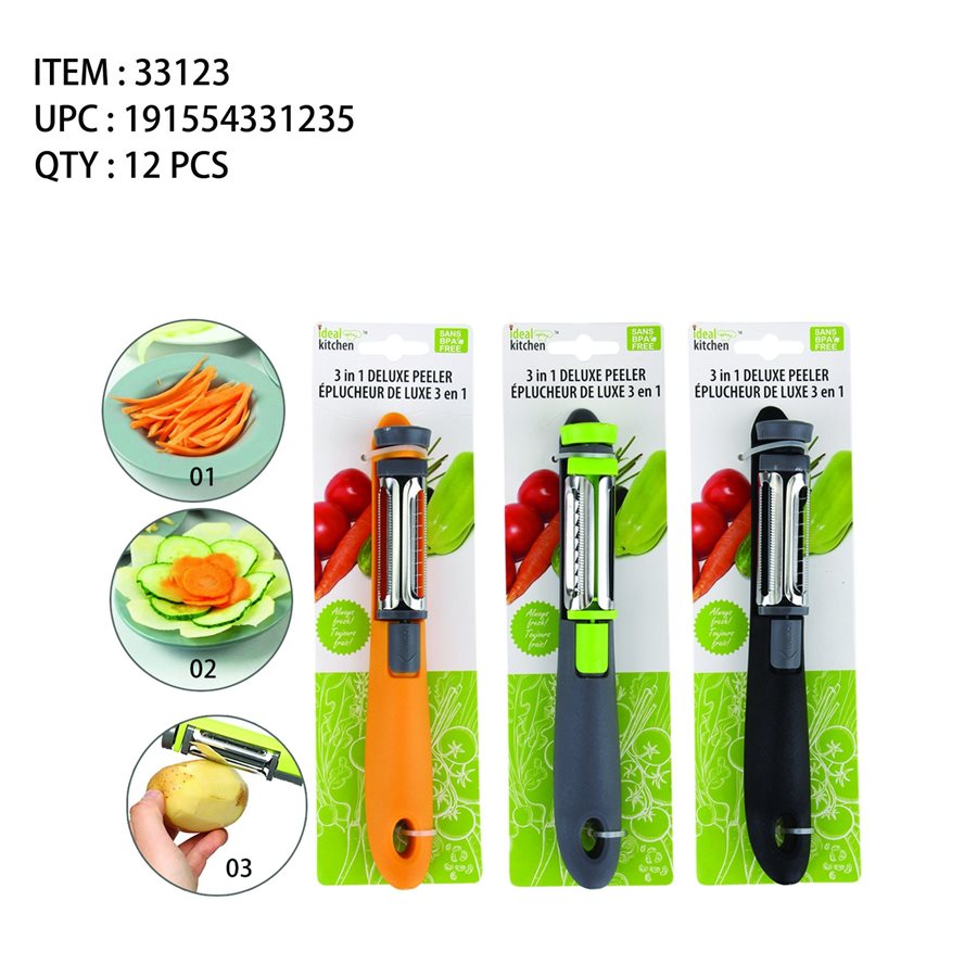 DELUXE PEELER 3 IN 1
